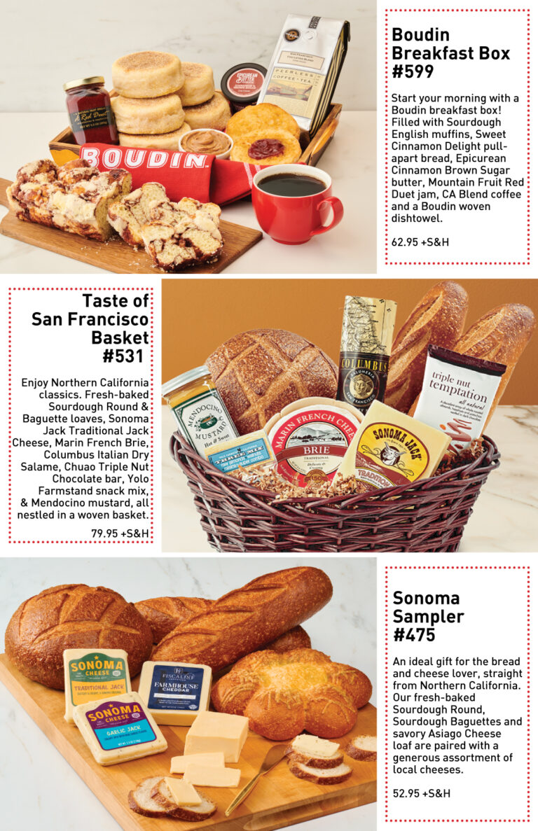 Menus - Boudin Bakery